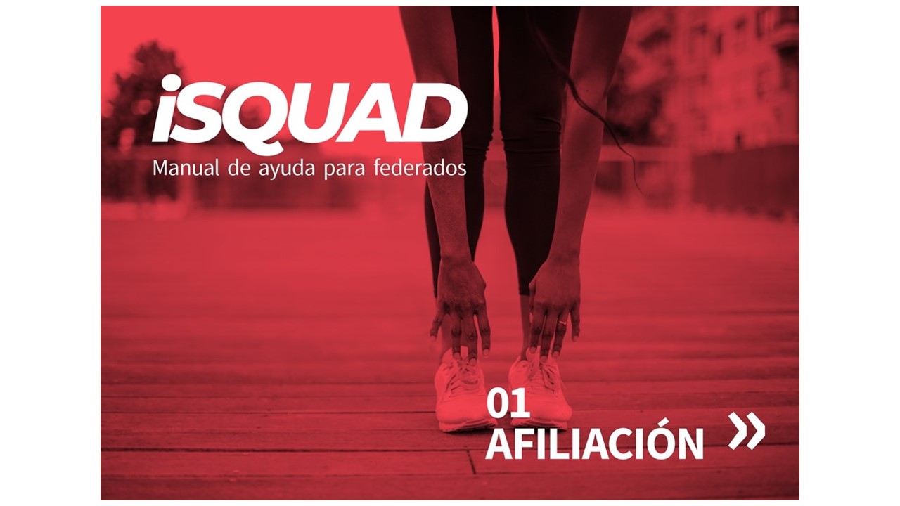AFILIACIÓN NUEVA PLATAFORMA “iSQUAD” QUE ENTRARÁ EN VIGOR EL 1 DE ENERO ...